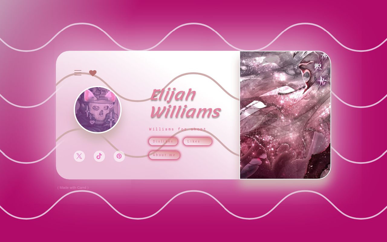 Elijah Williams' proflie